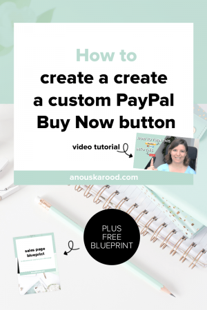 How to customize your PayPal buy now button | Anouska Rood