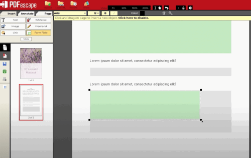 How to create a fillable PDF workbook using Canva | Anouska Rood