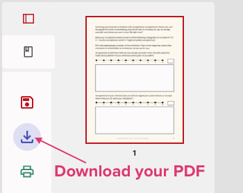 How to create an interactive, fillable PDF workbook using Canva ...
