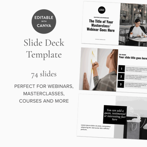 Slide Deck Template: Nora | Anouska Rood